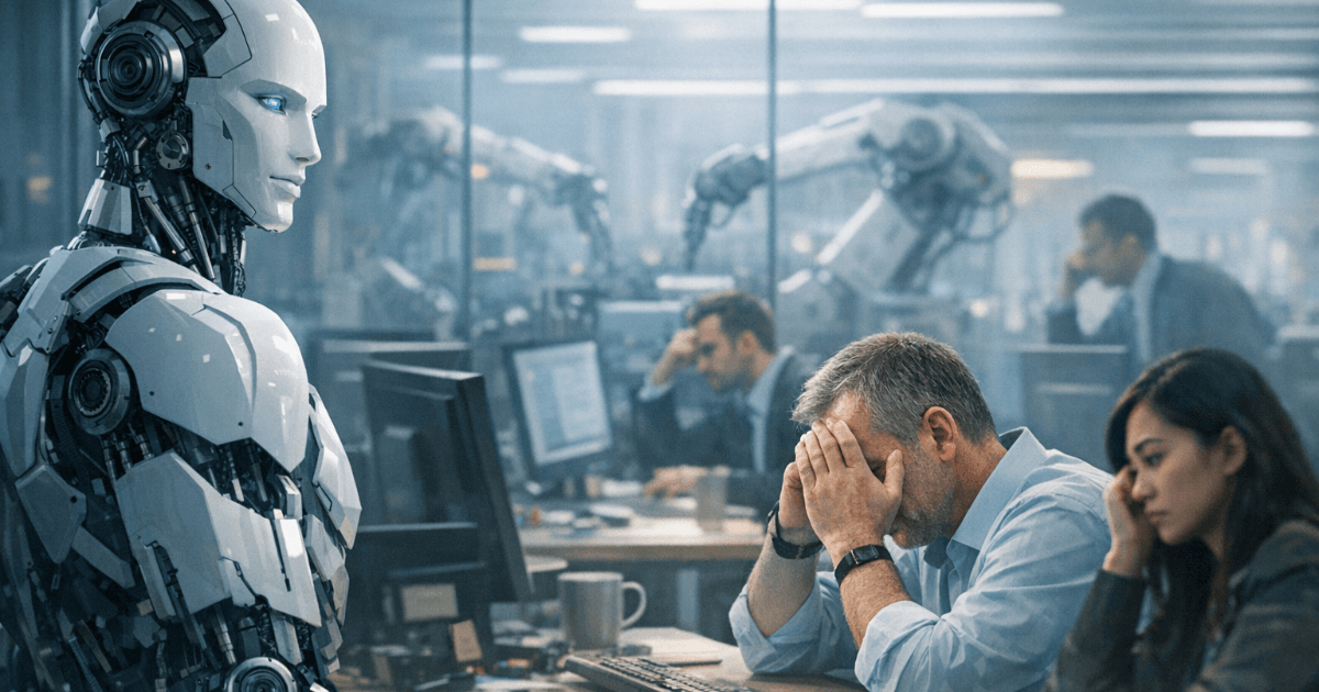 Believing that "AI will take jobs" alone can destabilize democracy ...